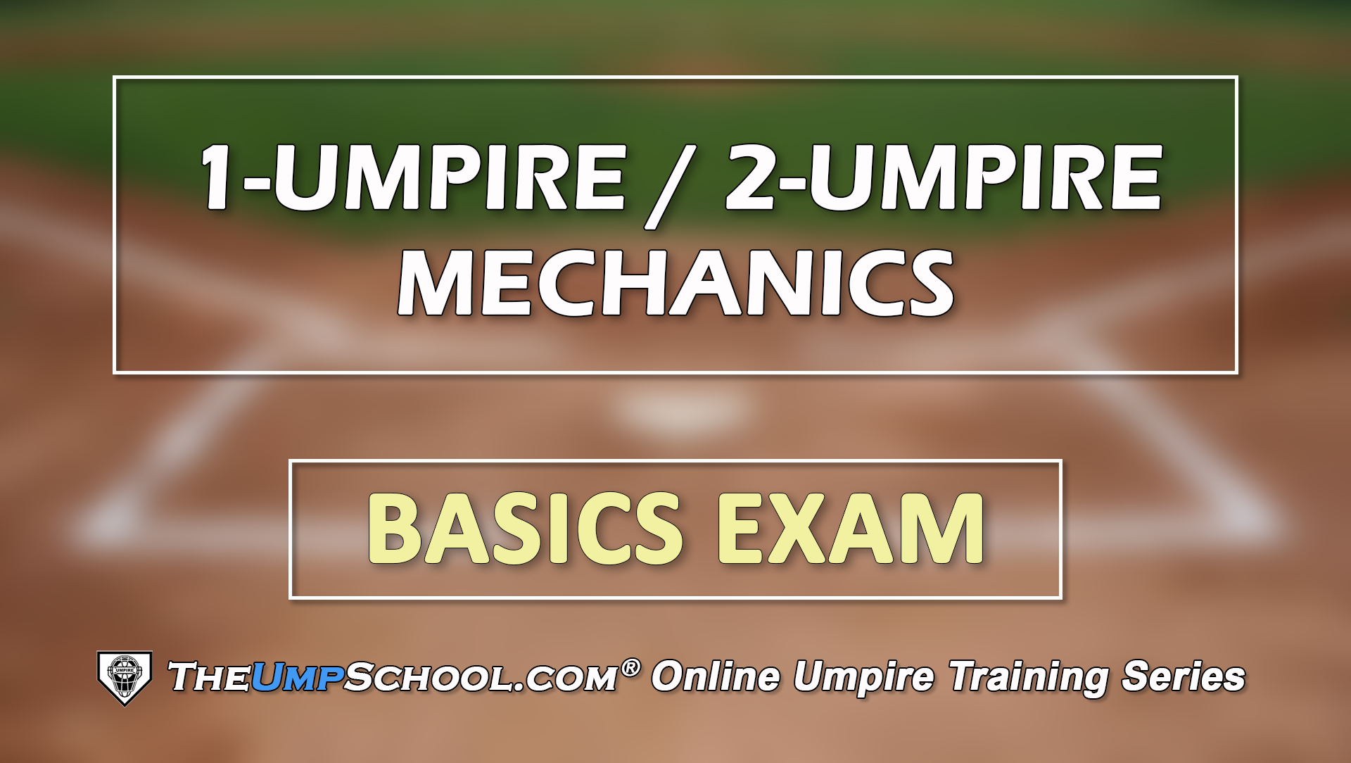 Exams | Course Categories | Online Umpire Training